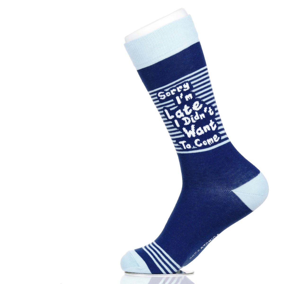 Sorry I'm Late – Sock Atomica GmbH | Novelty Socks & More DE